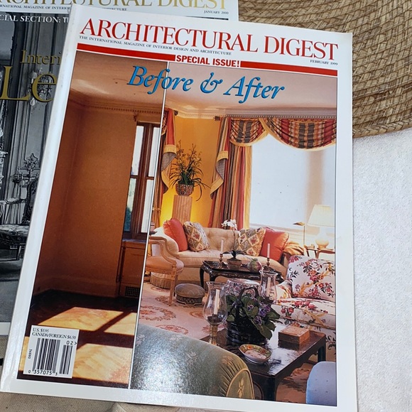 Vintage | Accents | Vintage Architectural Digest Design Magazine ...